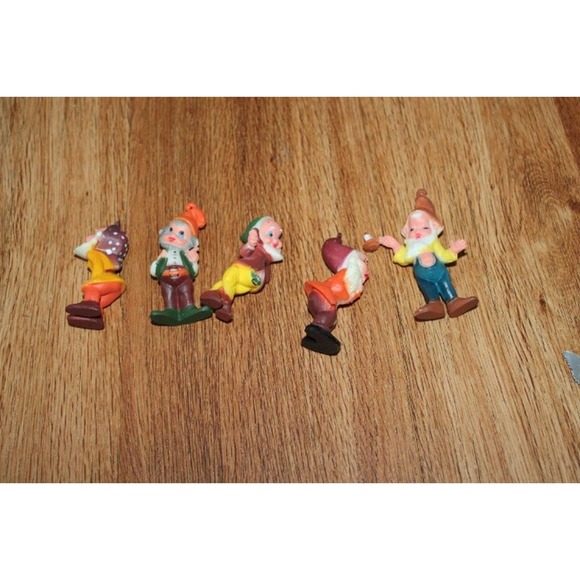 Toys | Vintage Hard Plastic Gnomes Dwarfs | Poshmark
